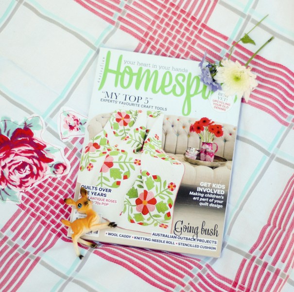 Homespun Magazine Feature - My So Called Crafty Life